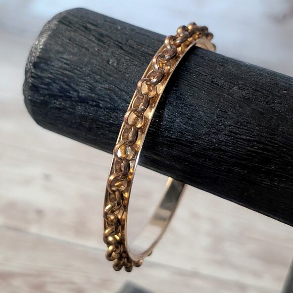 Vintage | Jewelry | Vintage Bracelet 825 With Chain Like Design ...